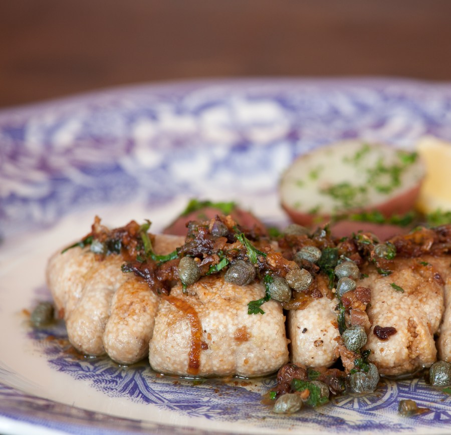 George Washington Ate Here – Shad Roe with Brown Butter, Capers and ...