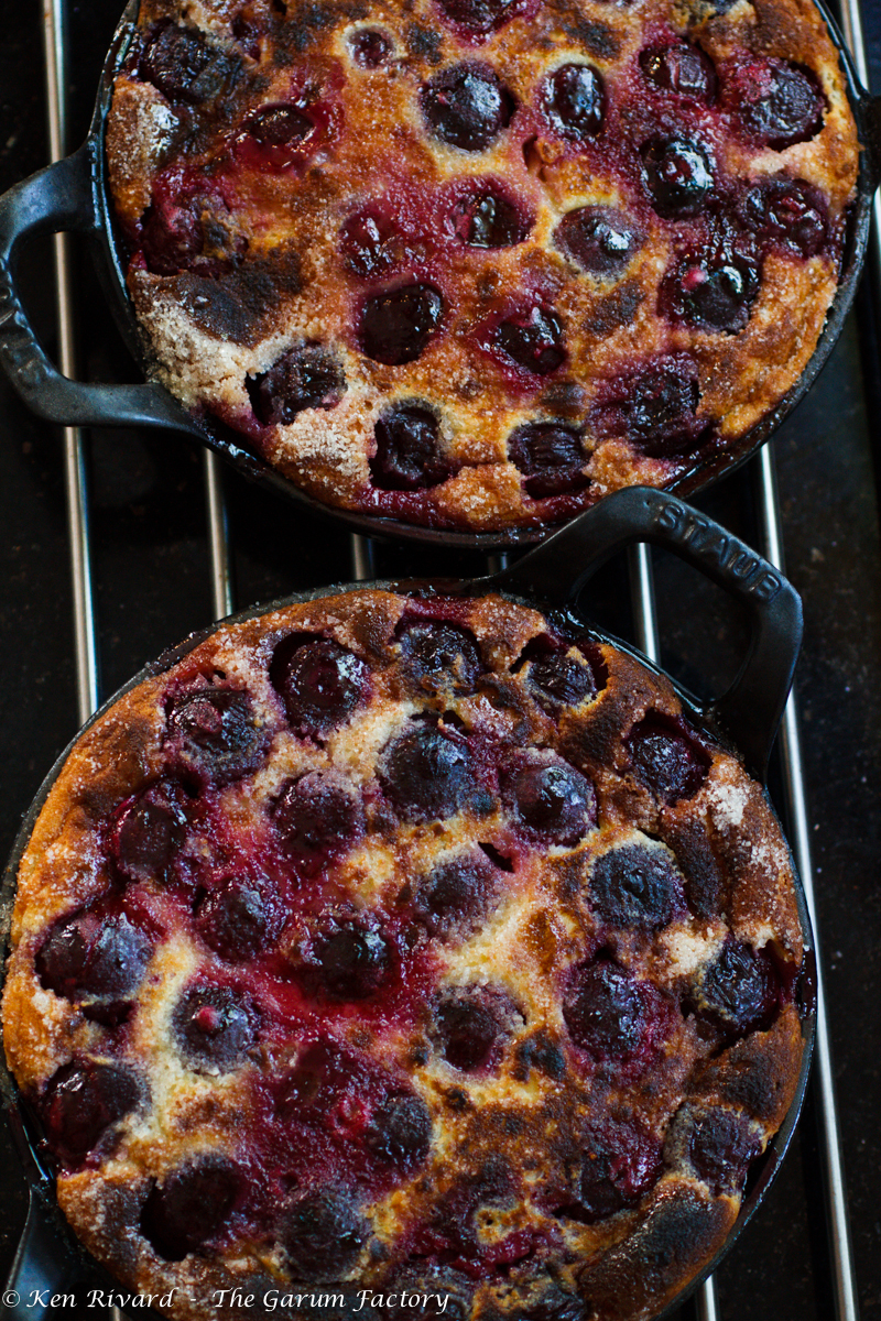 Cherry Goat Cheese Clafoutis | The Garum Factory
