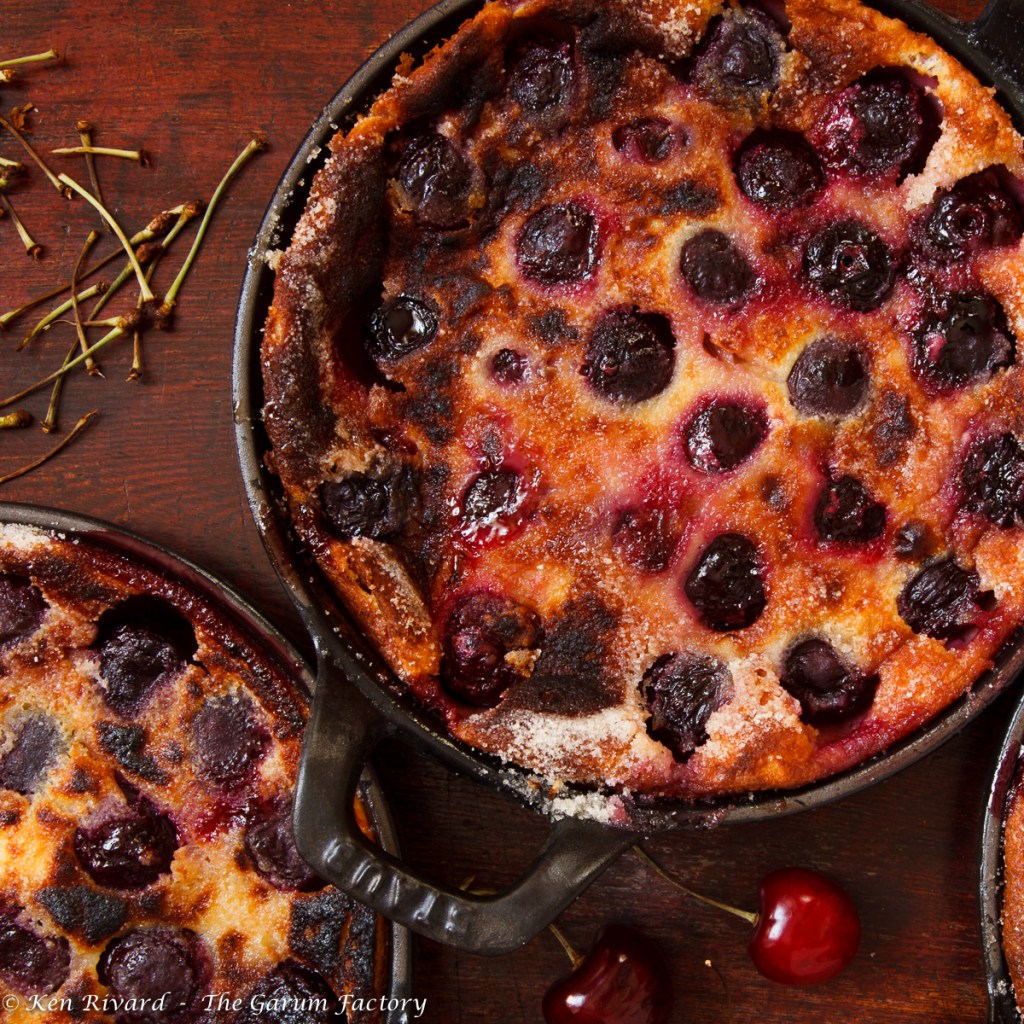 Cherry Goat Cheese Clafoutis | The Garum Factory