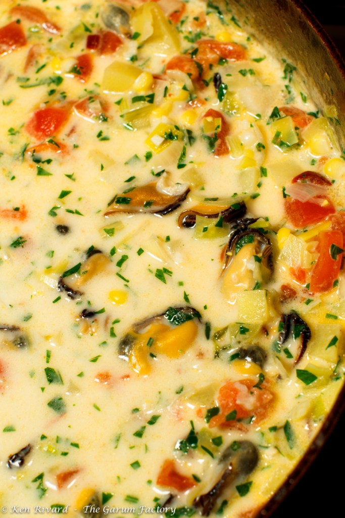 Corn and Mussel Chowder-3933-38 | The Garum Factory