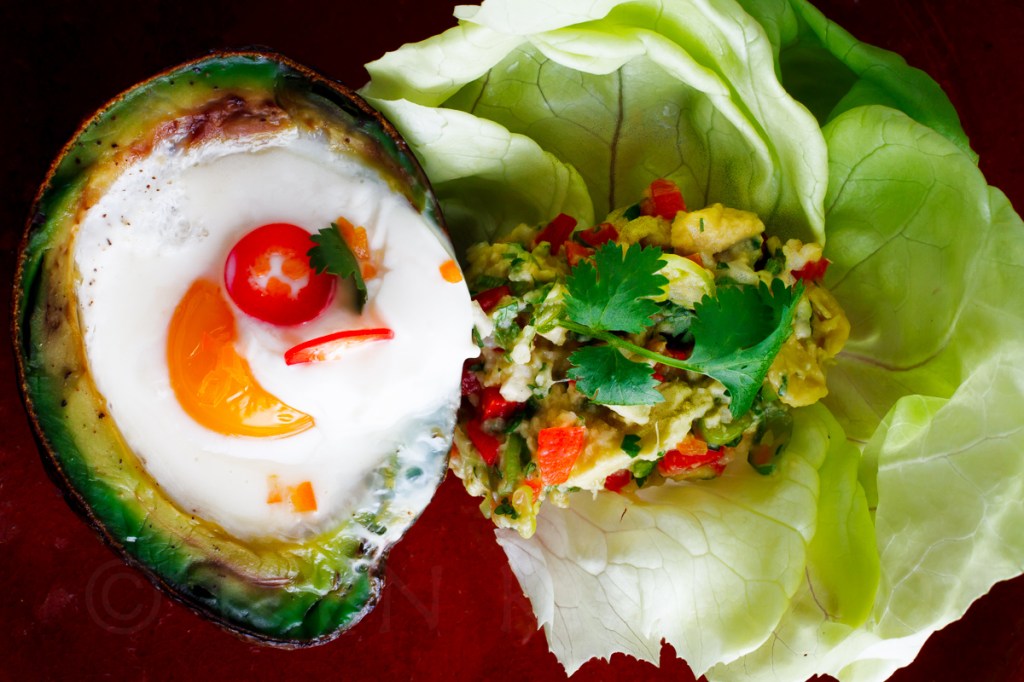 Eggs Baked in Avocado | The Garum Factory
