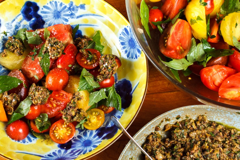 Tomato Salad with Tuna Tapenade | The Garum Factory