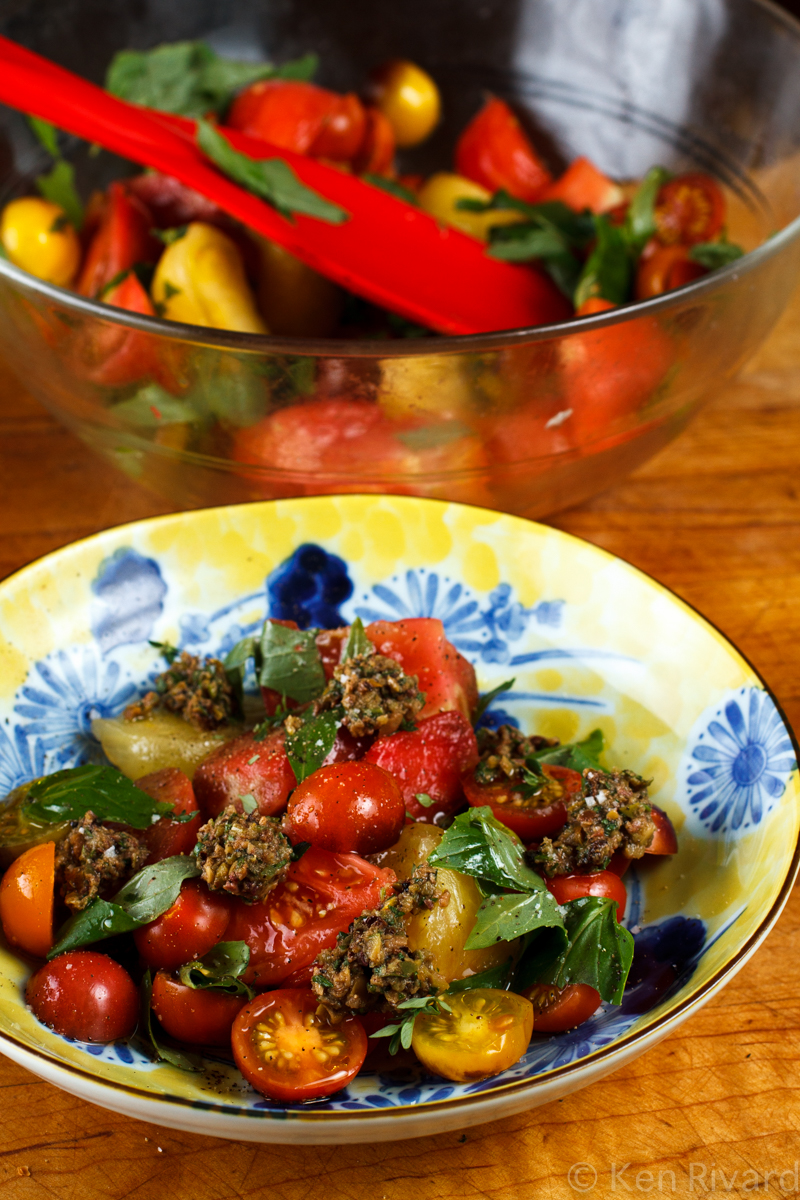 Tomato Salad with Tuna Tapenade | The Garum Factory