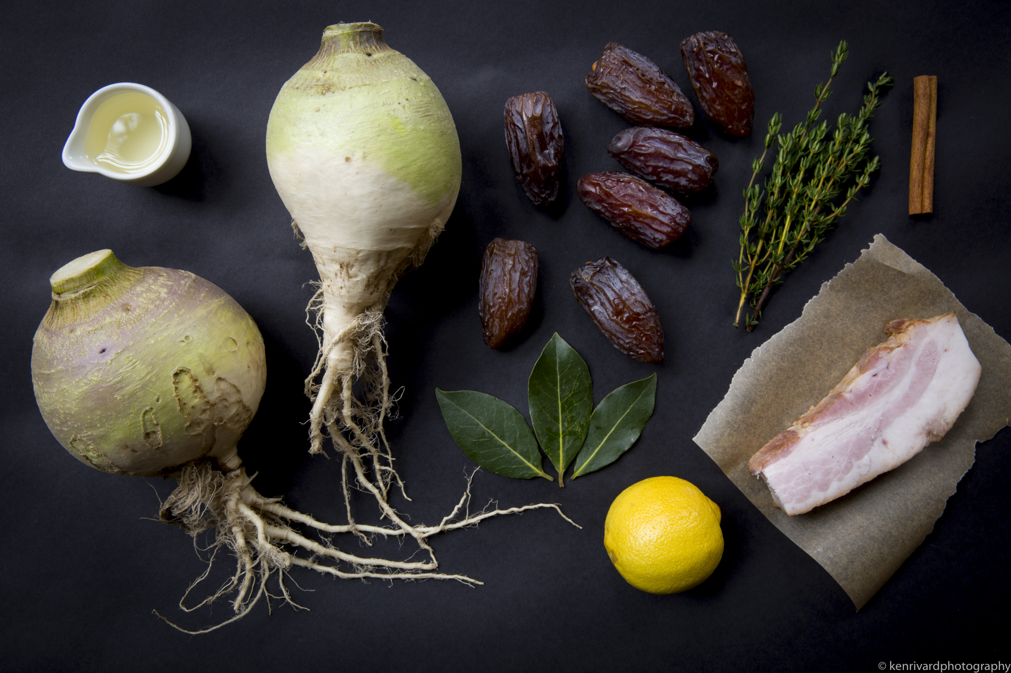 CARAMELIZED TURNIPS WITH BACON AND DATES | The Garum Factory