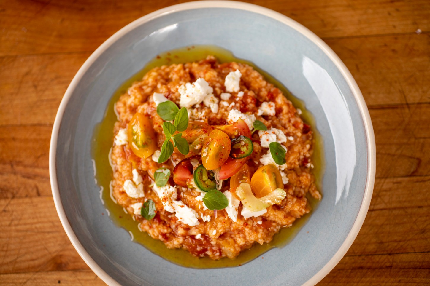 TRAHANA WITH TOMATOES, FETA AND A LITTLE SPICE | The Garum Factory